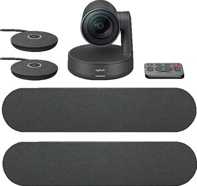 Logitech Rally Plus Video Conferencing Kit, 2 x Microphone | 960-001242 ...