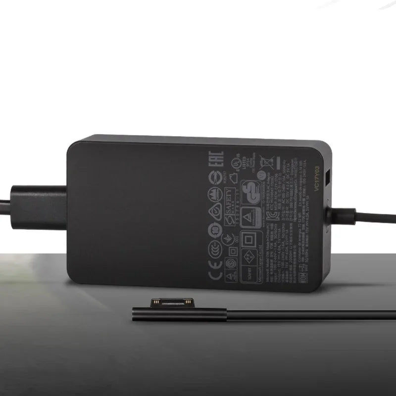 Microsoft Surface 65W Power Supply for Surface Book 1, Surface Laptop ...