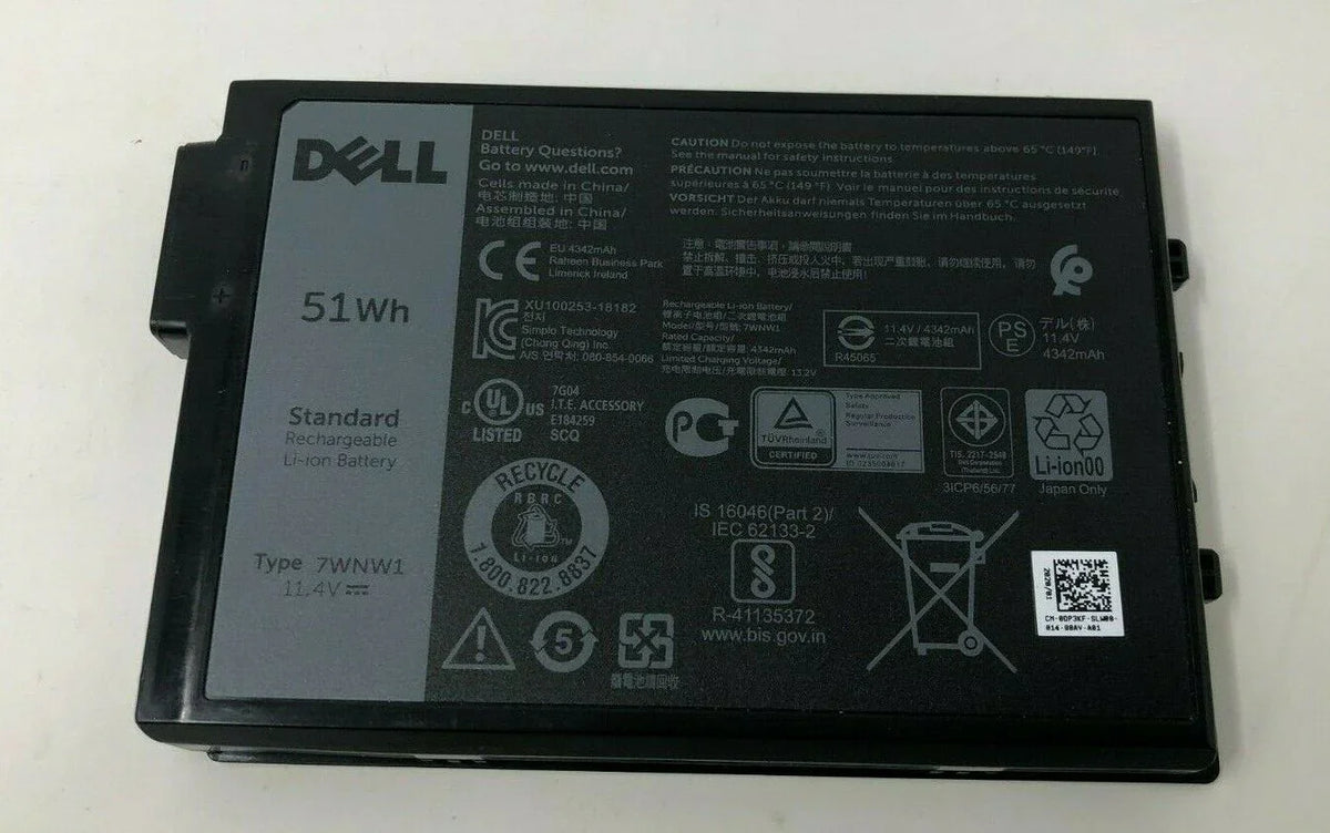7WNW1 Genuine Dell Latitude 7424, Dell Latitude 5424, Dell Latitude ...