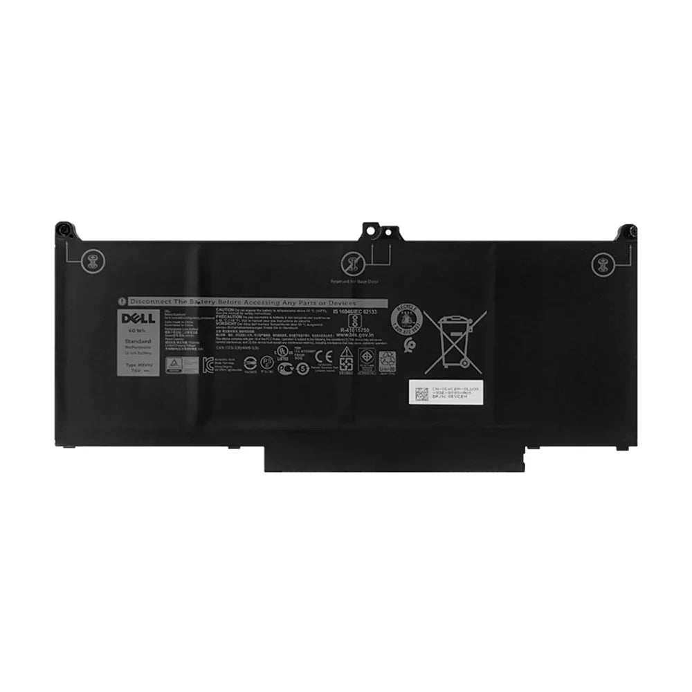 original 7.6V 60Wh Dell Latitude 7300 7400 Battery 5VC2M N2K62 Type ...